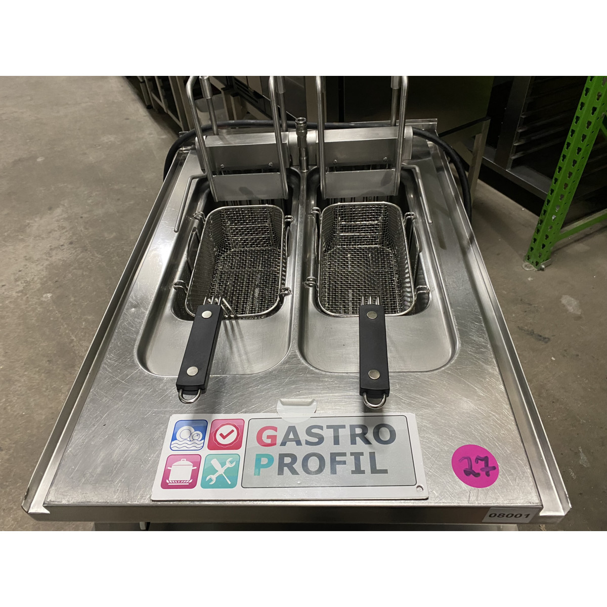 MKN Doppelfritteuse London II Eco Control mit Hebe- und Senkautomatik, 4.999,00