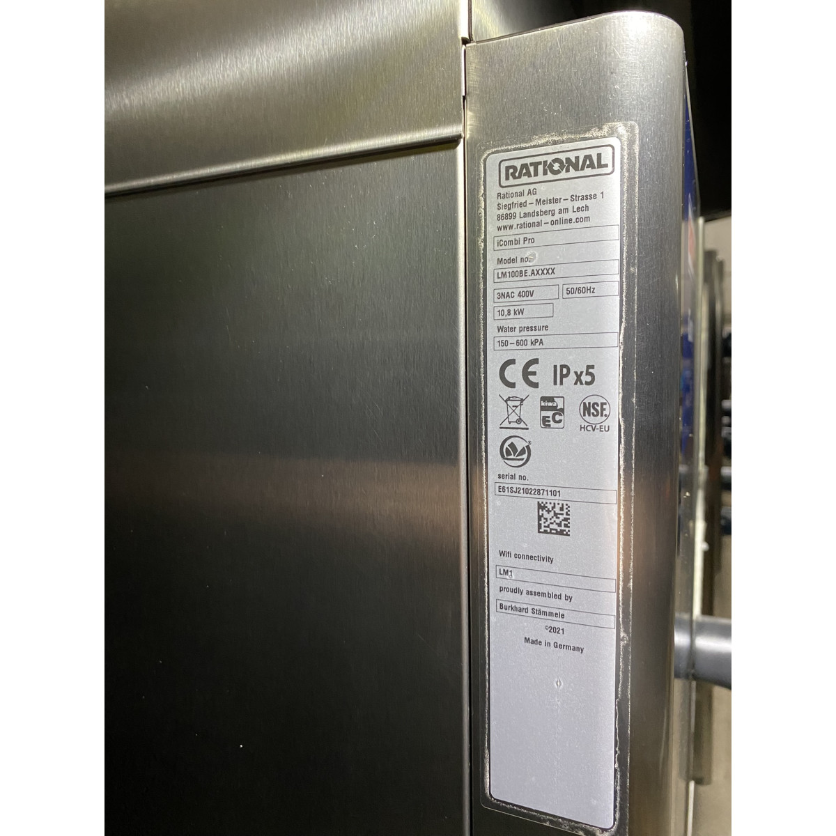 Rational Kombidämpfer iCombi Pro 6-1/1 Bj. 2021, 6.299,00